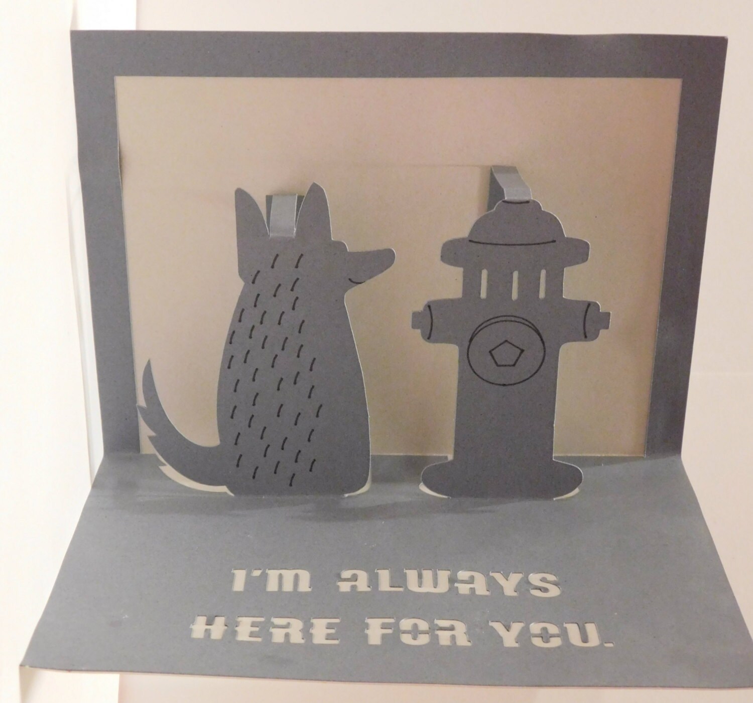 Support Greeting Card Pop Up 3D - Etsy