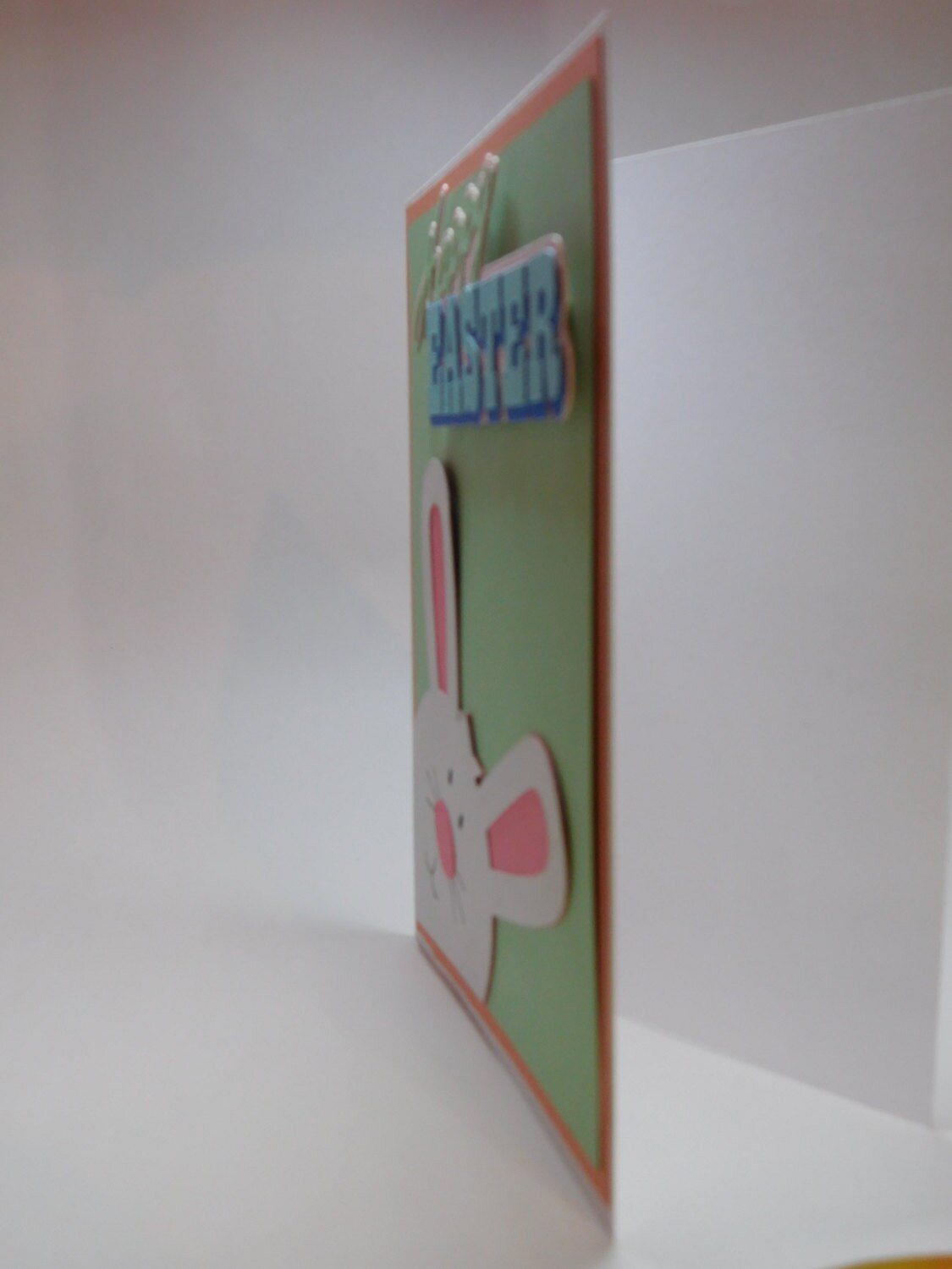 Happy Easter Peek a Boo Bunny Card - Etsy