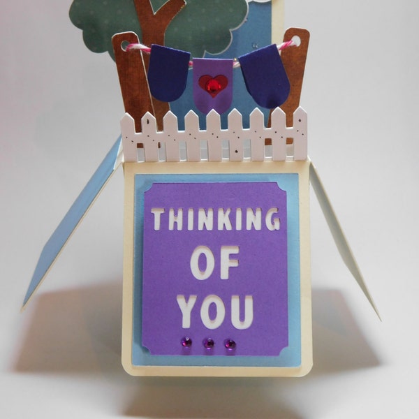 Support Greeting Card, Pop Up, 3D - Etsy
