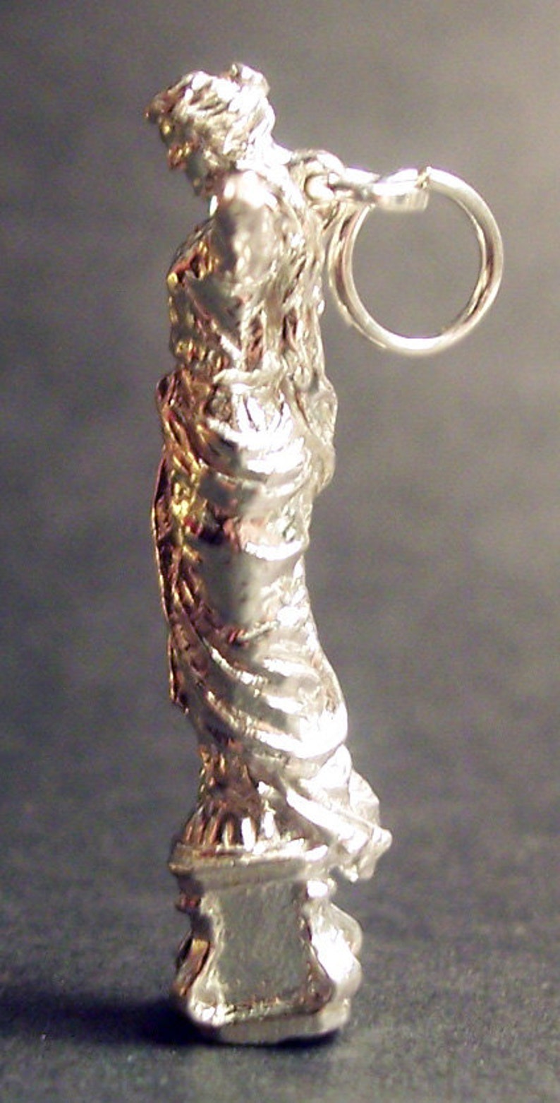 Tyler Davidson "genius of Water" Silver Necklace Charm, Hand Sculpted ...