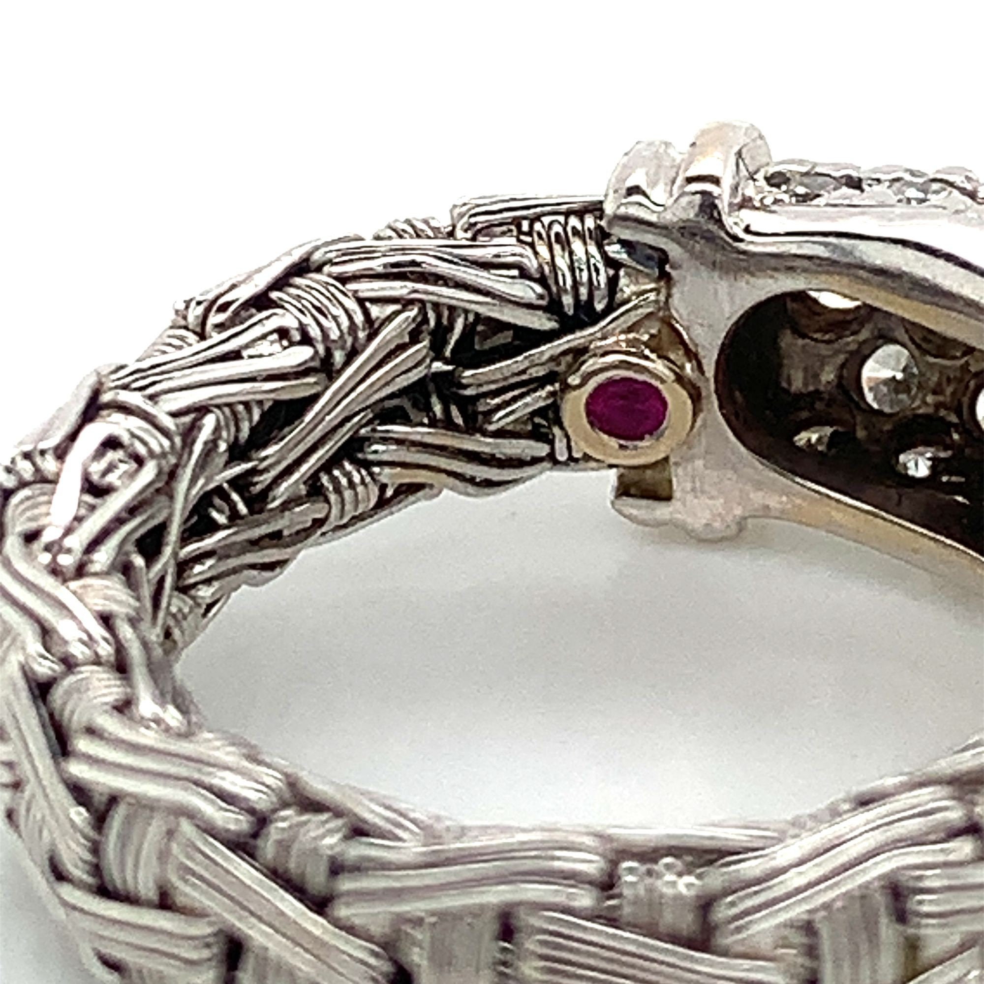 Roberto Coin Woven Ring - Etsy