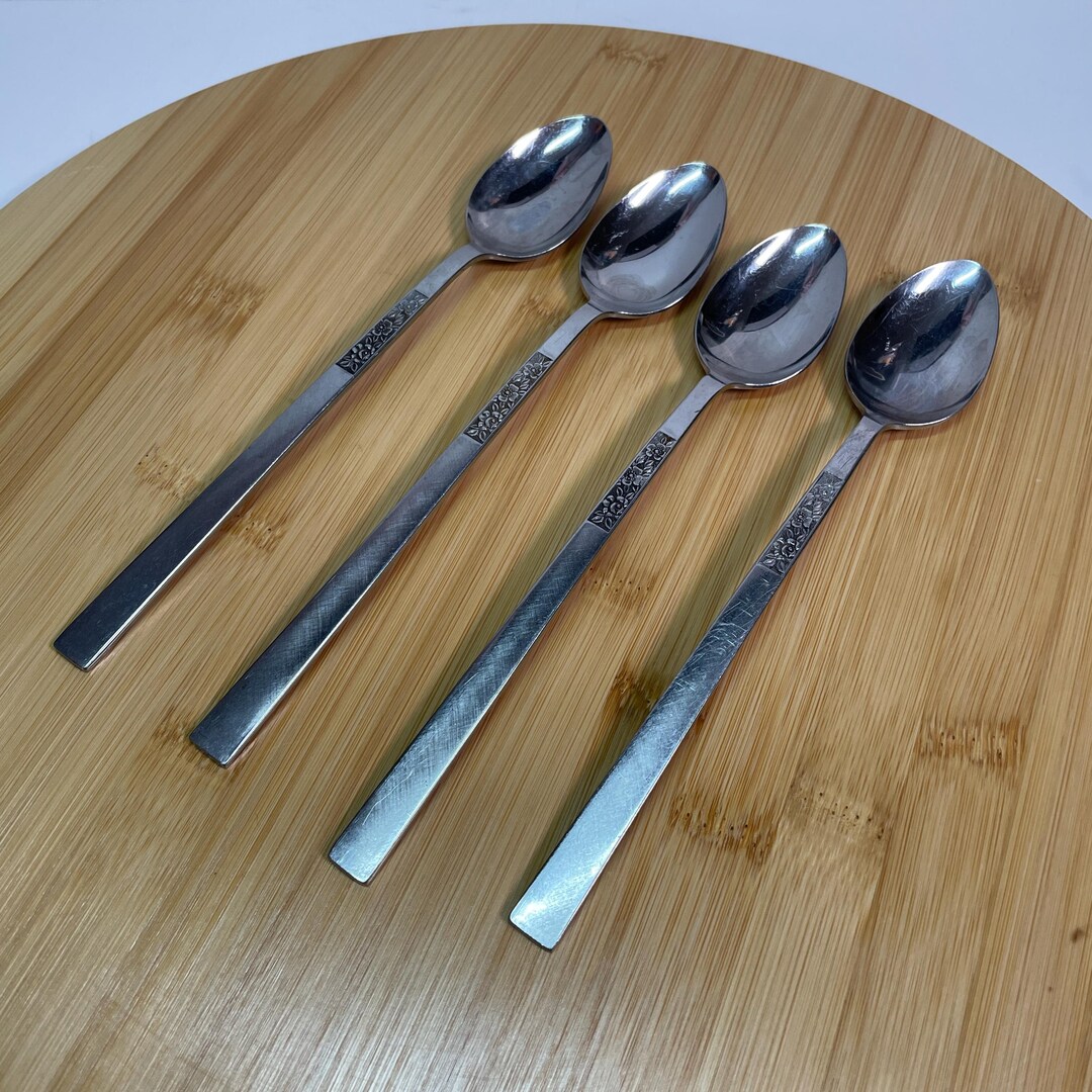 Vintage Stanley Roberts Dorette Iced Tea Spoon Stainless Steel Japan ...