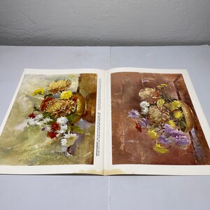 Vintage Walter Foster Art Instruction Book Magic of Flower Painting Nan ...