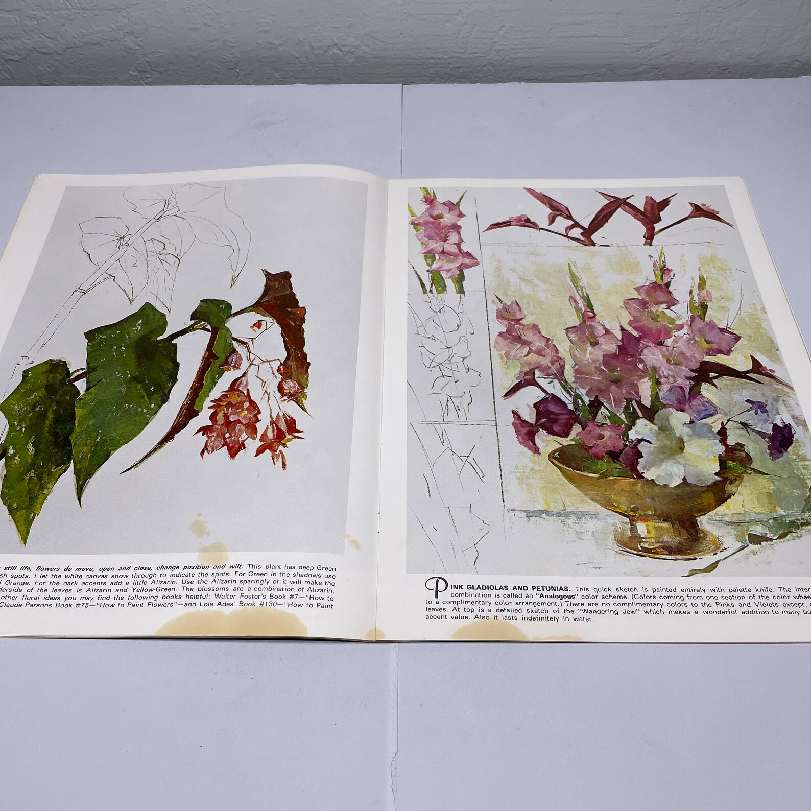 Vintage Walter Foster Art Instruction Book Magic of Flower - Etsy