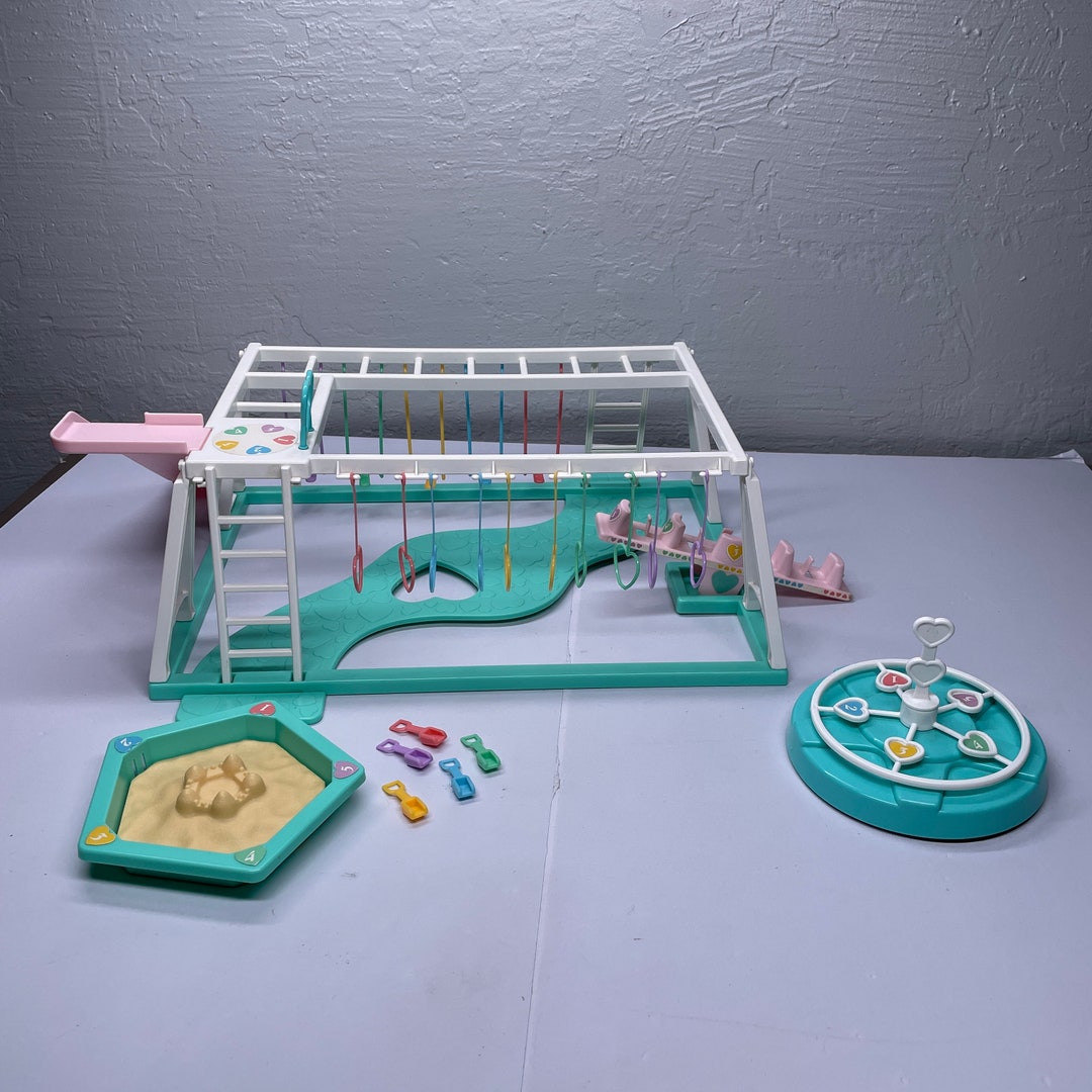 Vintage Tyco Quints Playground Play Set Swing Sandbox Merry Go - Etsy