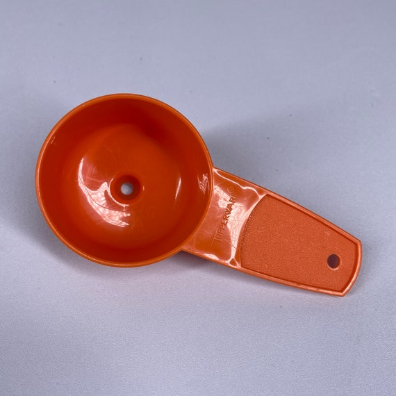 Vintage Tupperware 877-1 Mini Funnel Utensil Harvest Orange - Etsy