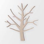 Wooden Tree Shape Cutout Home Decor Unfinished and | Etsy