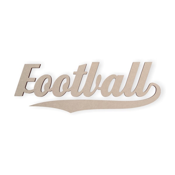 Football Wall Cutout Svg - Etsy