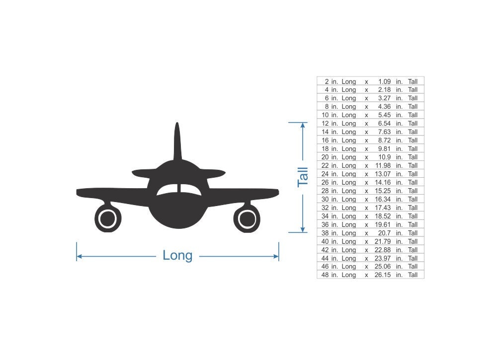 Unfinished Wooden Airplane Cutout: MDF Wall Decor, DIY Craft - Etsy
