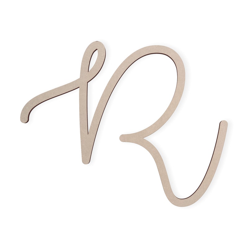 Wooden Letter R - Etsy