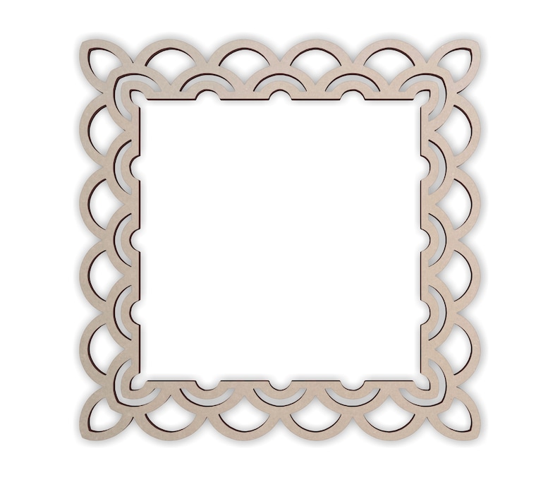 Wooden Decorative Frame Wooden Cutout Wall Art Home Decor - Etsy