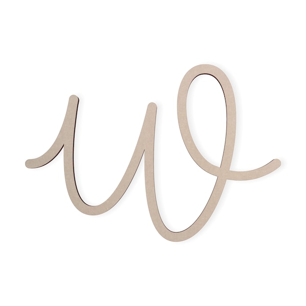 Wooden Letter W - Etsy