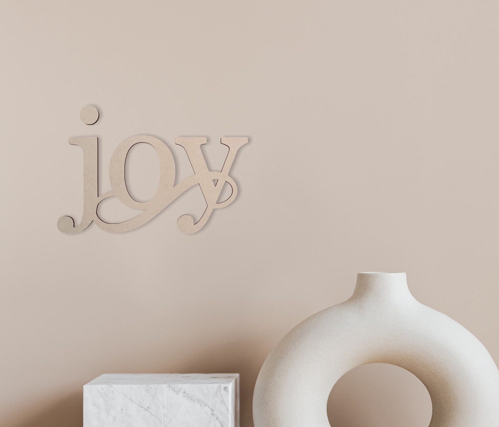 Wall Hanging Word Art joy Cutout Home Decor - Etsy