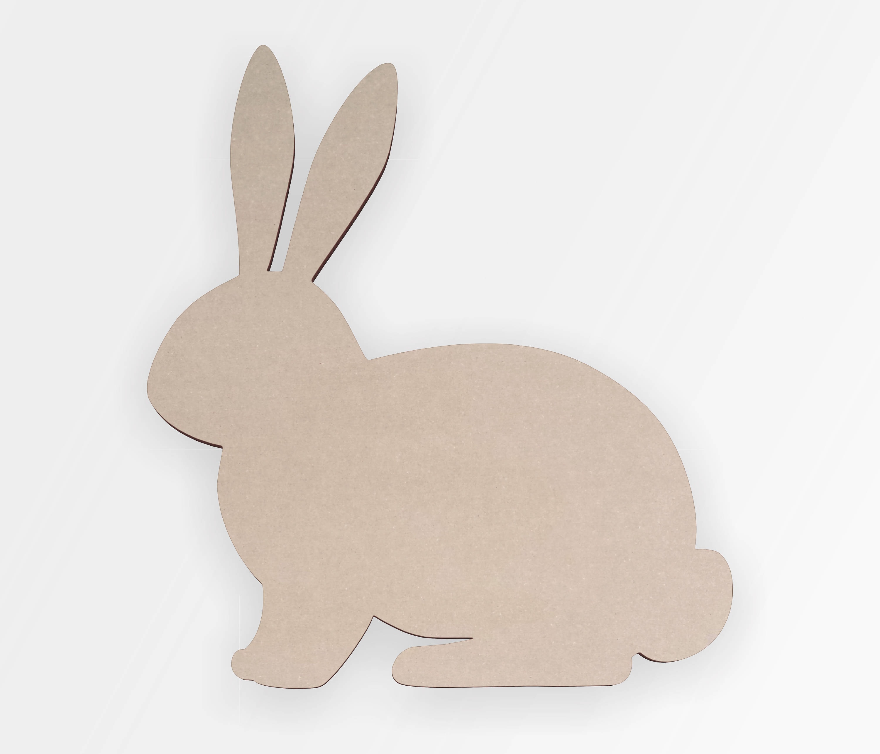 Wooden Shape Rabbit Rabbit Wooden Cutout Rabbit Wall Art - Etsy