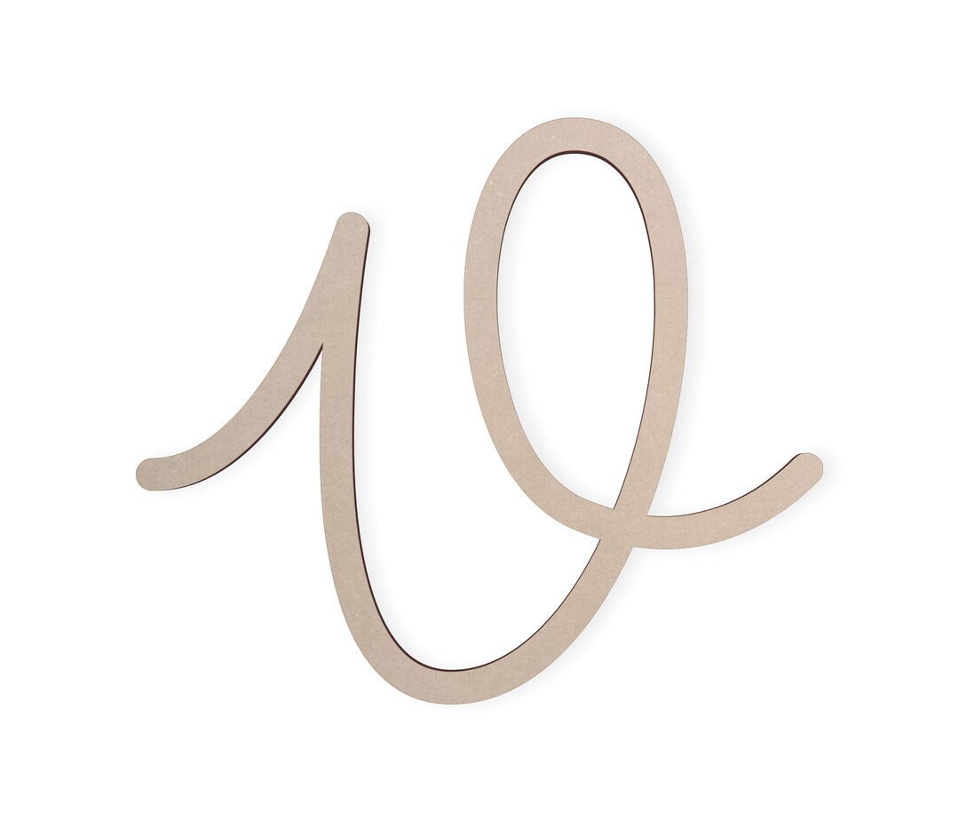 Personalized Large Wooden Letter V for DIY Projects and Decor - Etsy