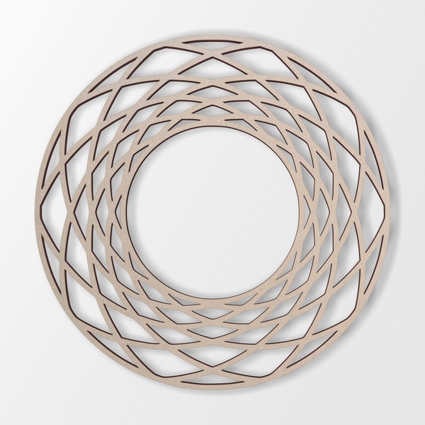 Wooden Circle Frame - Etsy