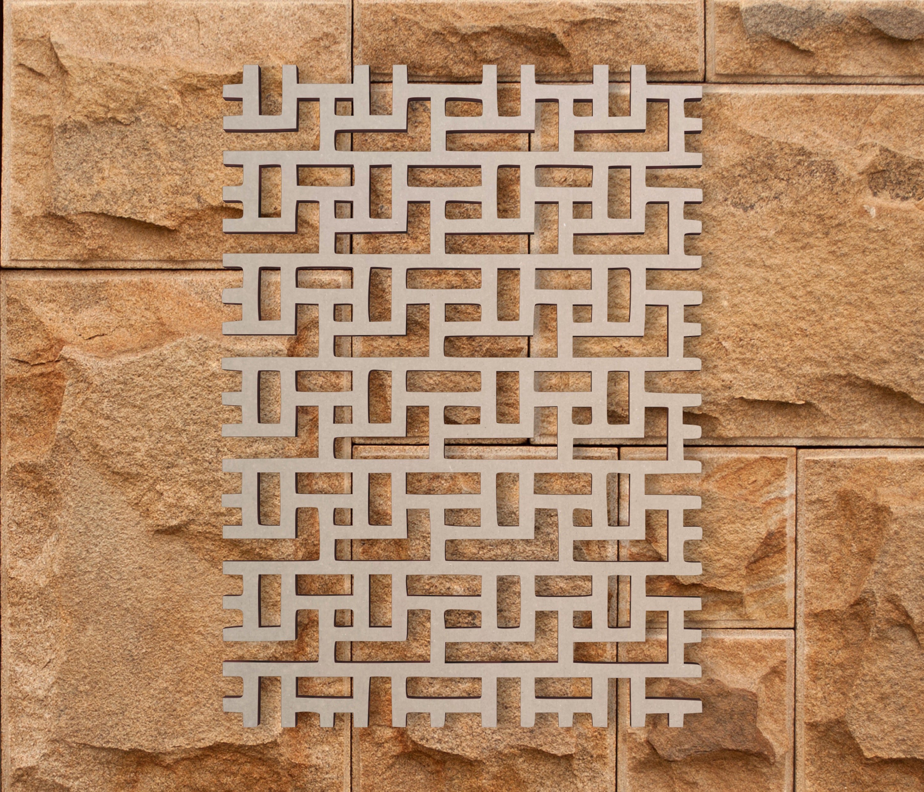 Wood Aztec Design Lattice Panel Mandala Wall Art for Home - Etsy