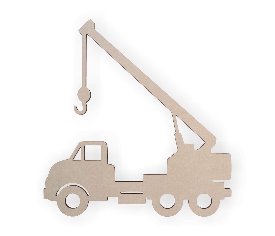 Crane Cutout: Unfinished MDF Wooden Wall Art - Etsy