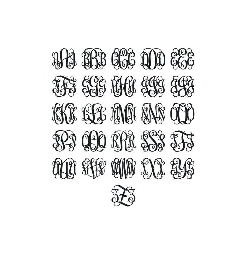 Get It FAST 3 Letter Wooden Monogram UNPAINTED 2 - Etsy