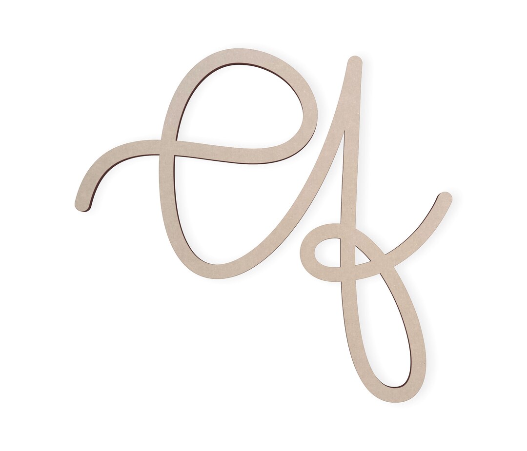 Personalized Large Wooden Letter Q for DIY Projects and Decor - Etsy