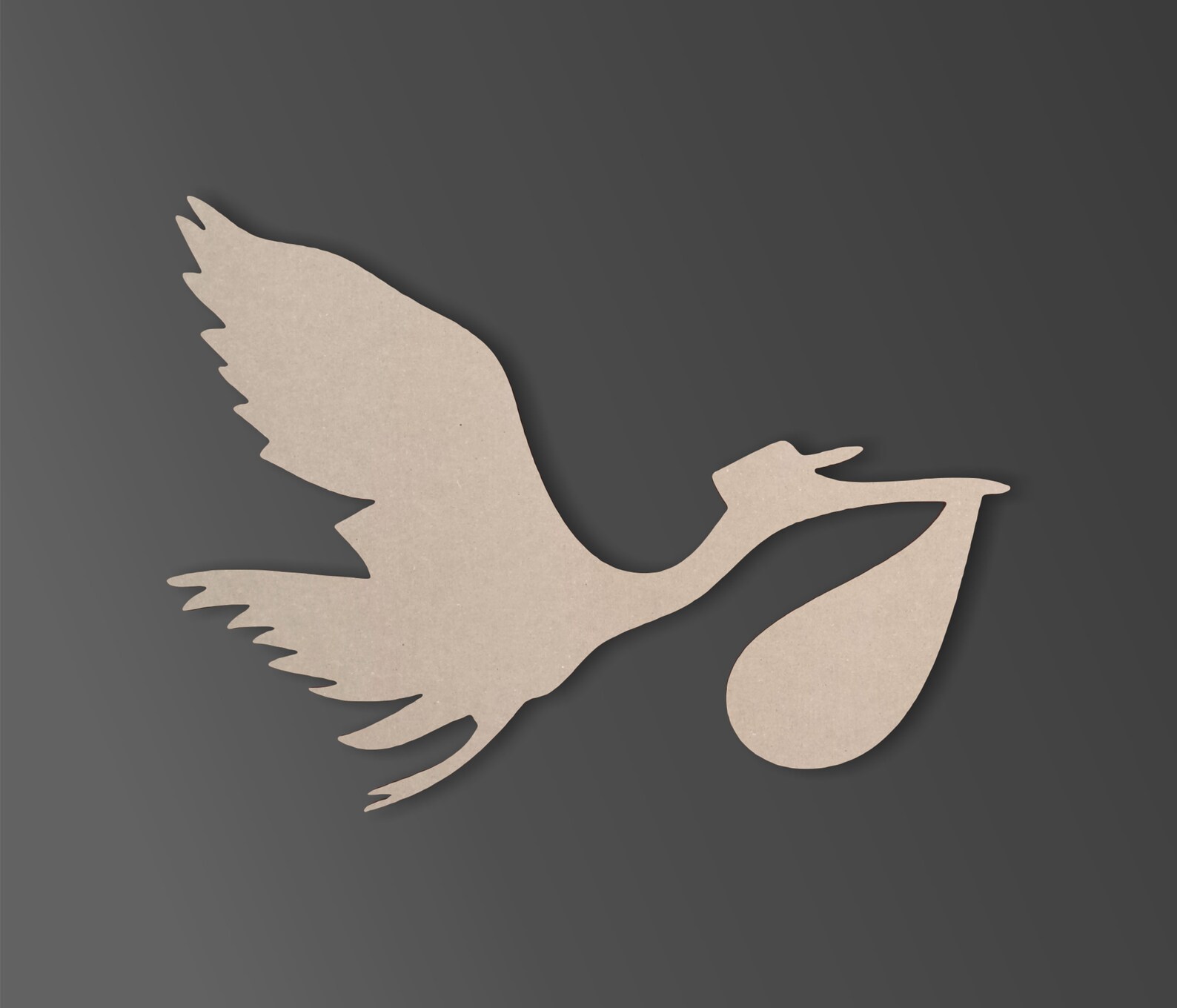 Wooden Shape Stork Stork Wall Art Home Decor Wall Hanging - Etsy