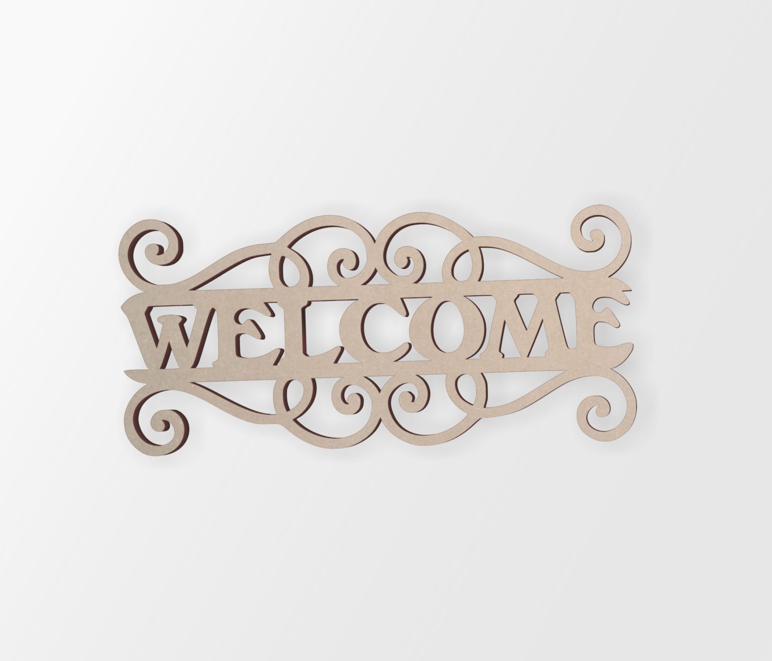 Wooden Sign welcome Cutout Home Decor - Etsy
