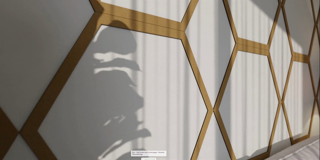 Honeycomb Fretwork Wall Panels for Accent Walls - Etsy