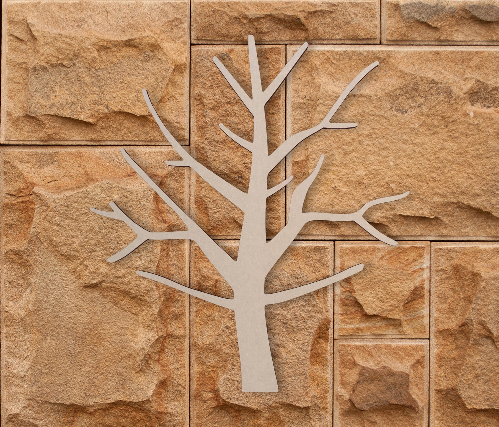 Wooden Tree Shape - Cutout, Home Decor, Unfinished and Available in ...