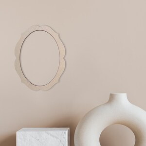 Wooden Oval Frame - Cutout, Decorative Frame, Home Decor, Unfinished ...
