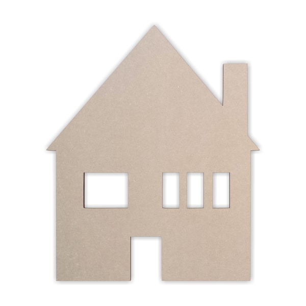 Wooden House Cutout - Etsy