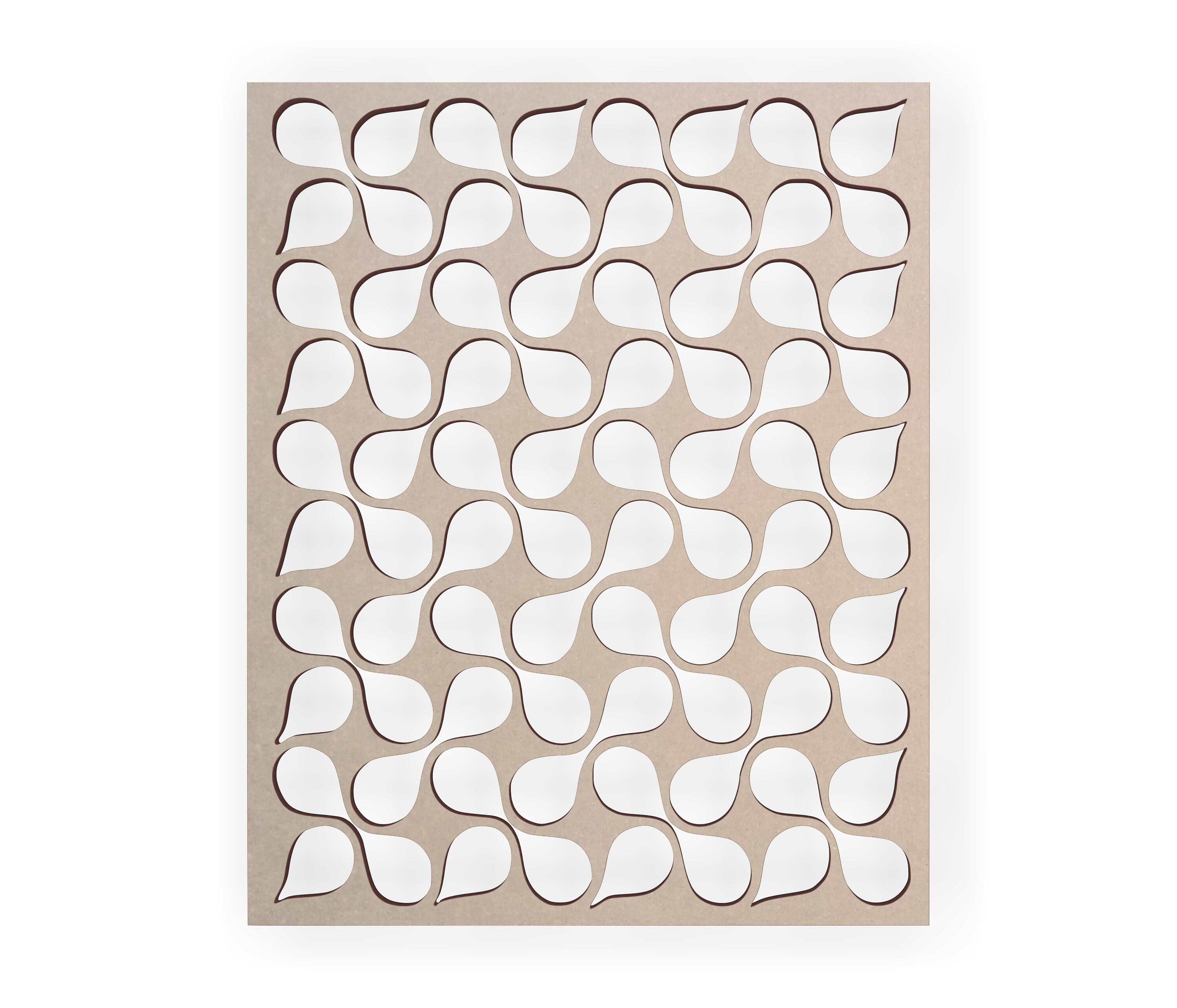 Wood Raindrop Lattice Mandala Wall Art for Home Decor Wall | Etsy