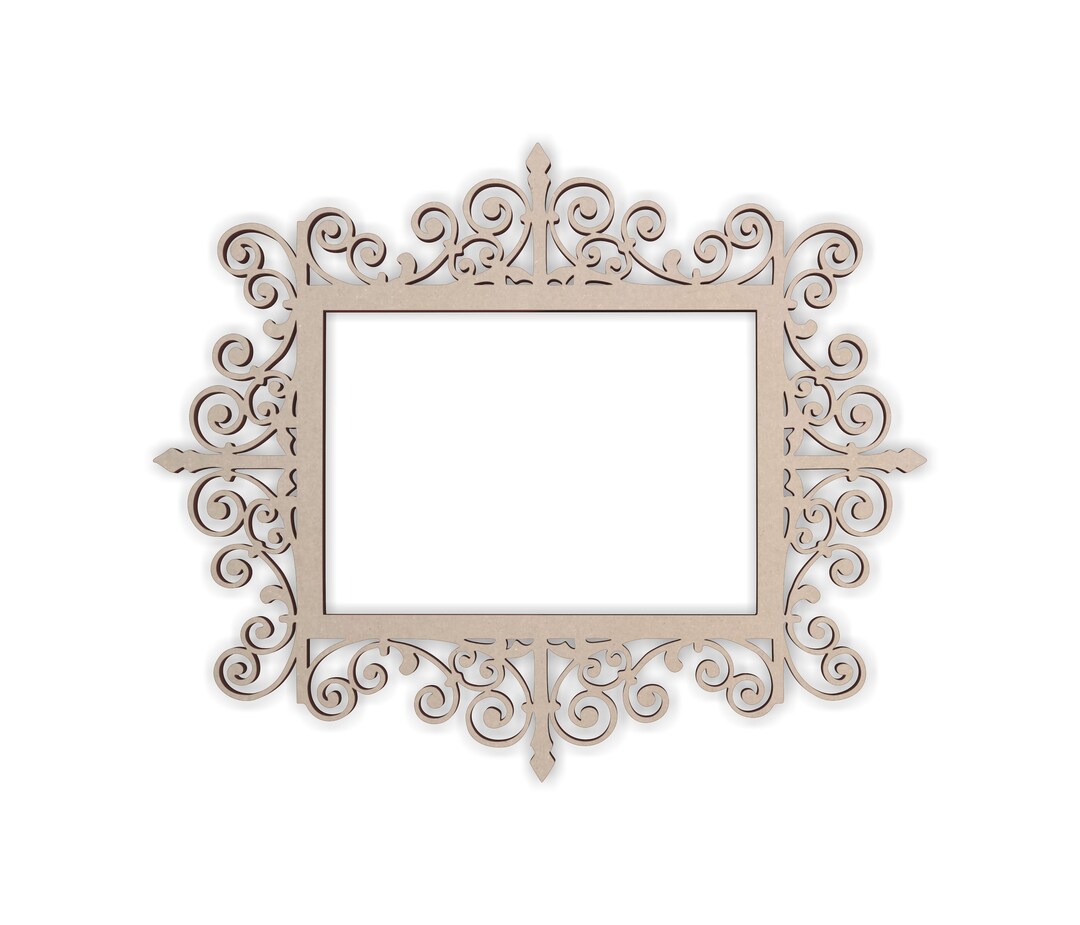 Wooden Decorative Frame Cutout, Wall Art, Wall Decor, Home Decor, Wall ...