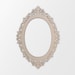 Wooden Oval Frame - Cutout, Decorative Frame, Home Decor, Unfinished ...