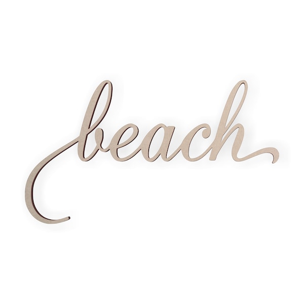 Beach Word Art - Etsy