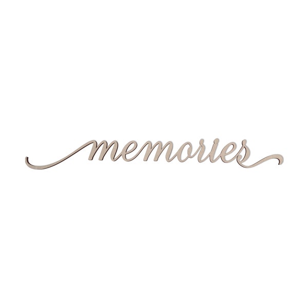 Memories Word Art - Etsy