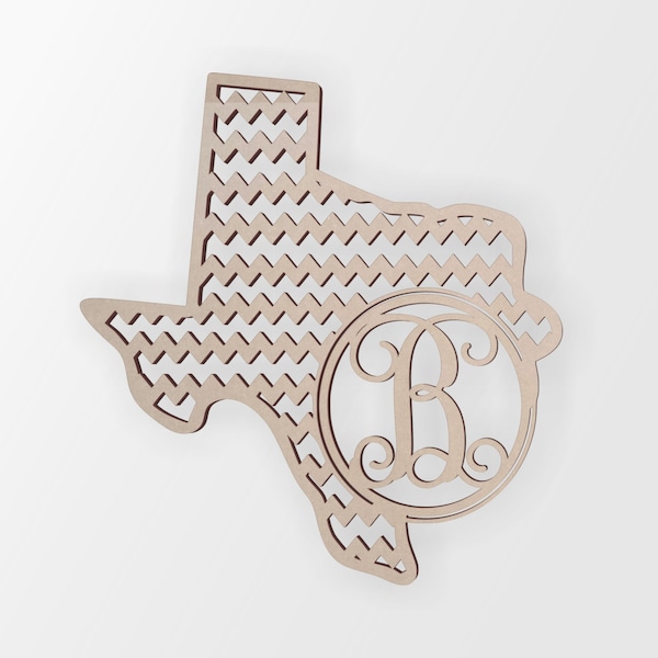 Texas Monogram - Etsy
