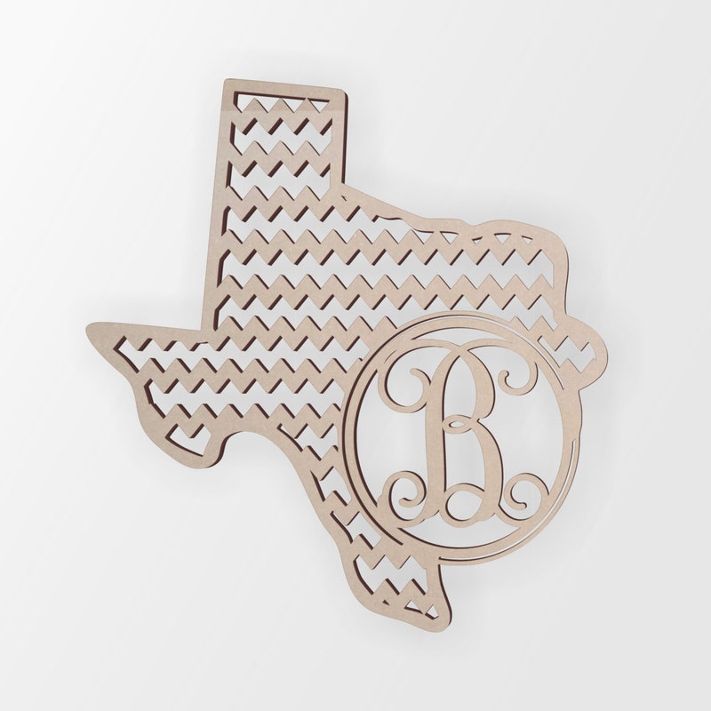 Texas Monogram - Etsy
