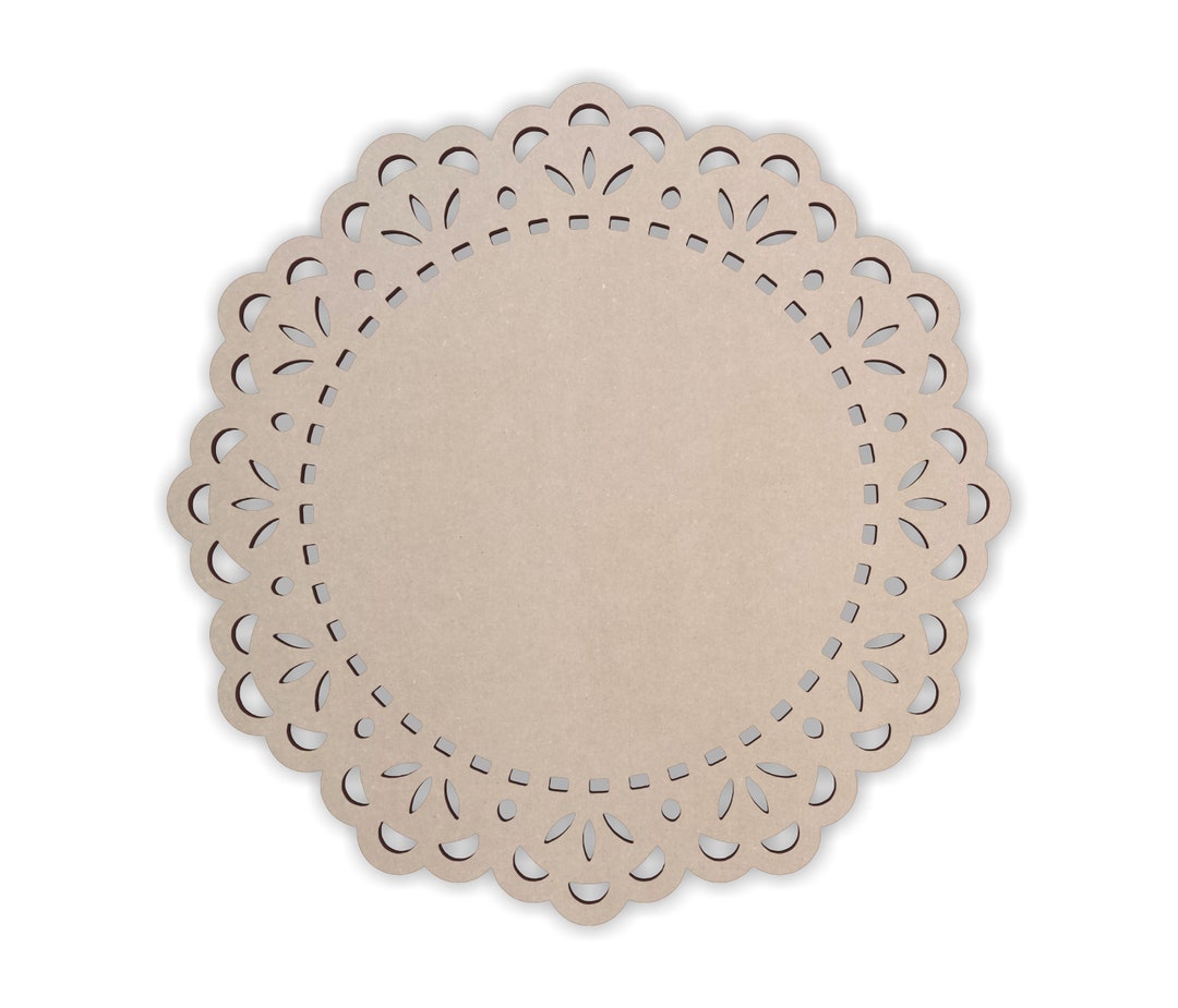 Wooden Shape Doily , Doily Wooden Cutout, Wall Art, Home Decor, Wall ...