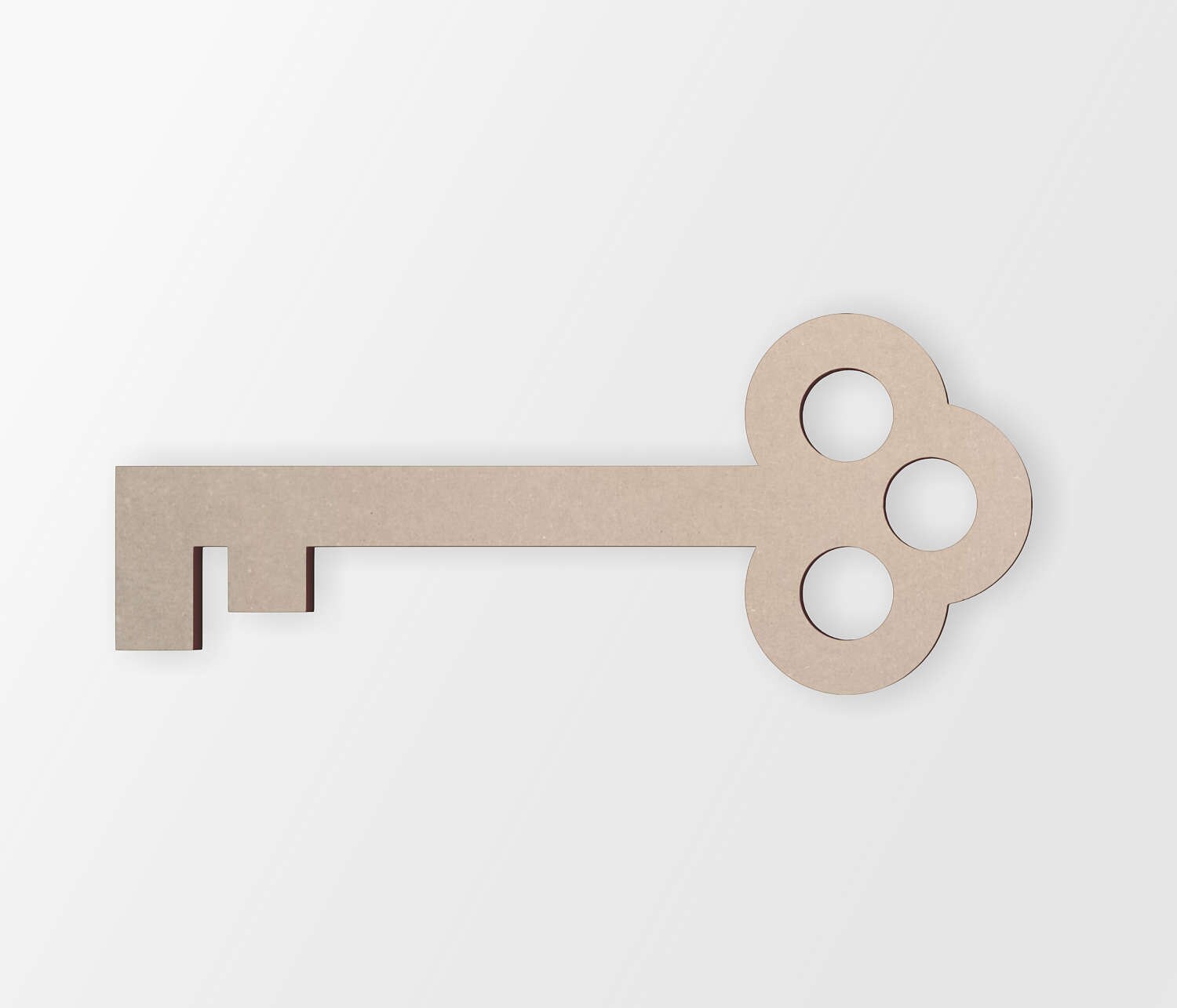 Key Shape Wooden Cutout Wall Hanging Wall Decor Home | Etsy