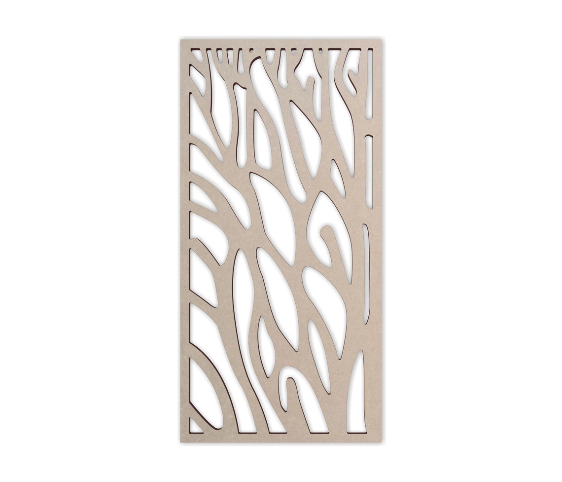 Wooden Tree Branch Lattice Overlays Mandala Wall Art for - Etsy