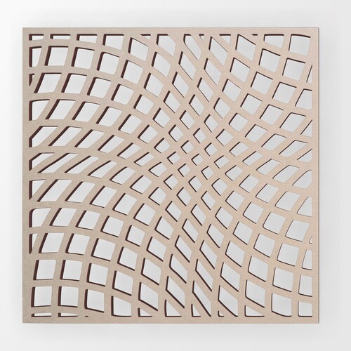 Wooden Shape Twist Lattice Pattern Overlay Wooden Cutout - Etsy