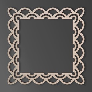 Wooden Decorative Frame, Wooden Cutout, Wall Art, Home Decor, Wall ...