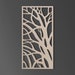 Wooden Tree Branch Lattice Wall Panels Mandala Wall Art for - Etsy