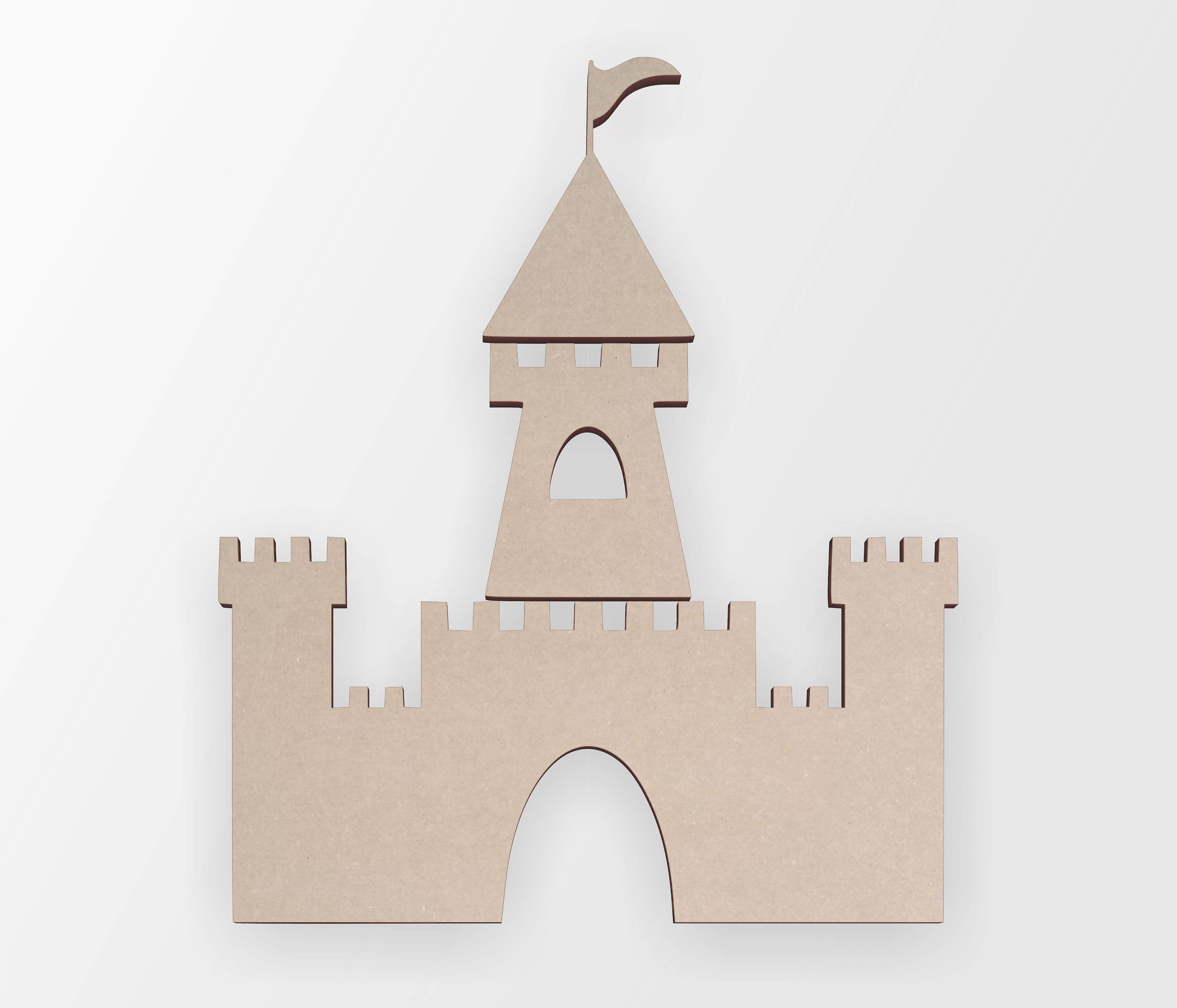 Castle Template Cut Out