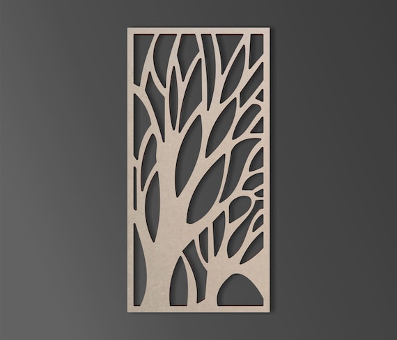 Wooden Tree Branch Lattice Mandala Wall Art for Home Decor - Etsy