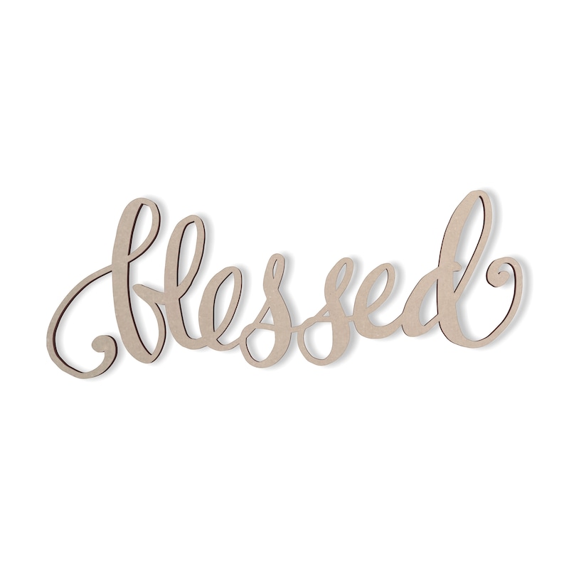 Blessed - Etsy