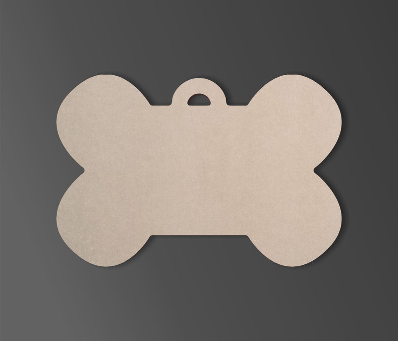 Wooden Dog Bone Tag Cutout Wall Art Home Decor Wall - Etsy