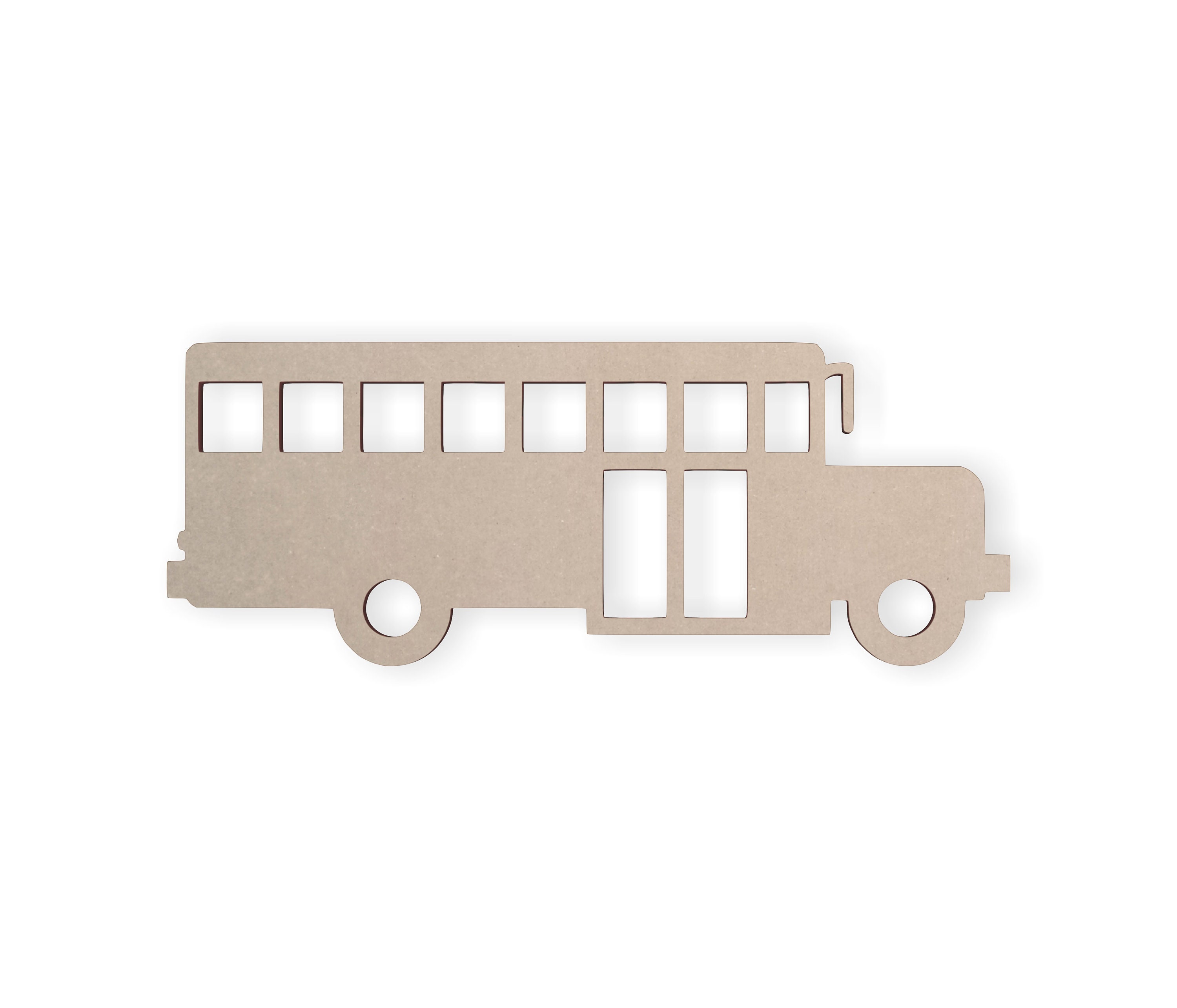 Wooden Shape School Bus School Bus Decor Wooden Cutout Wall - Etsy