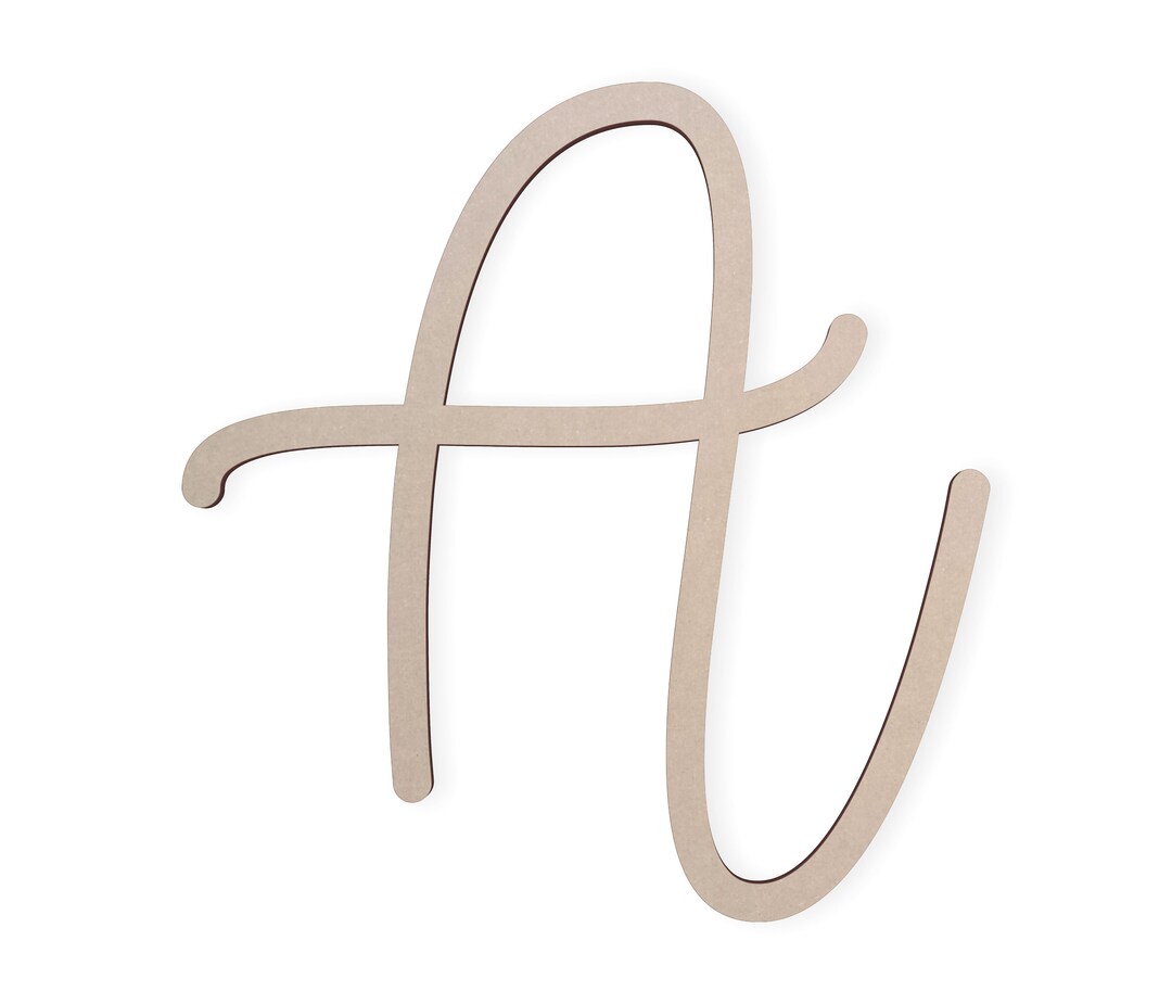 Personalized Large Wooden Letter A for DIY Projects and Decor - Etsy