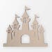 Wooden Shape Princess Castle, Wooden Cutout, Wall Art, Home Decor, Wall ...